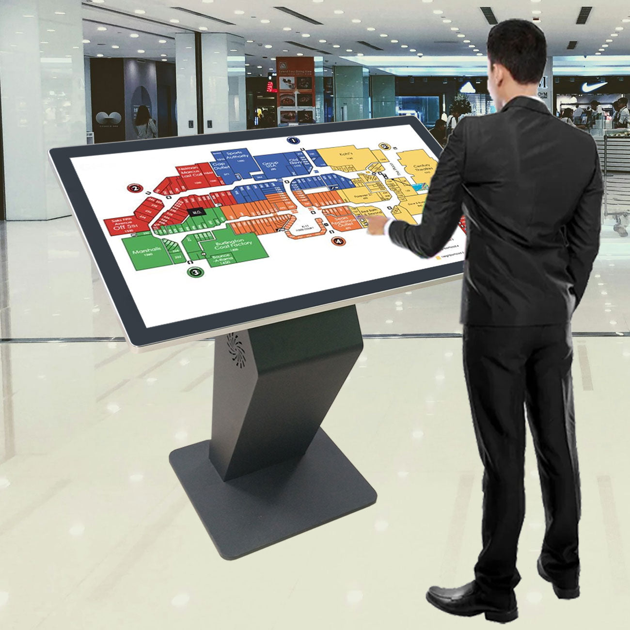 43" Touch Screen K Interactive Display Kiosk – ThinPC