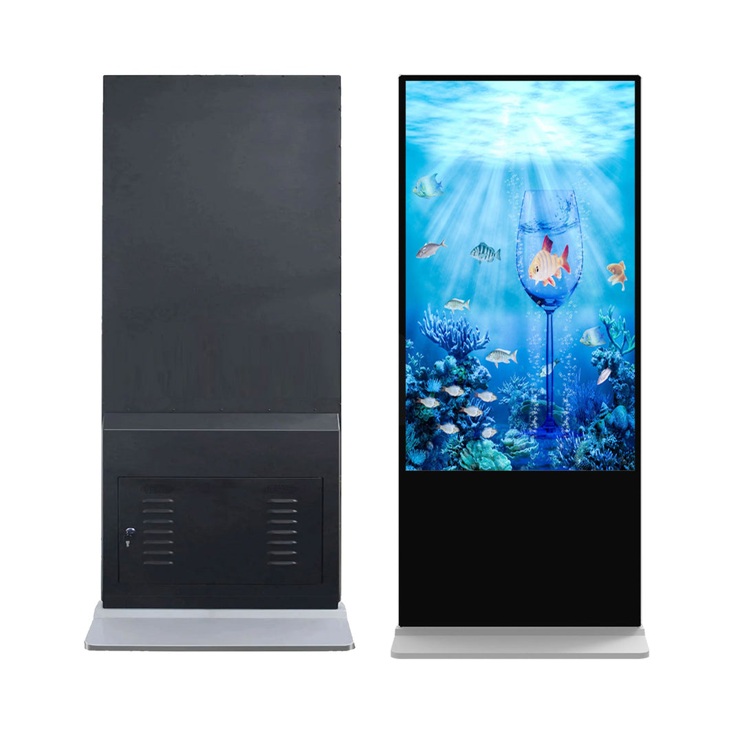 ThinPC Digital Signage Kiosk Standee With Touch & Non Touch