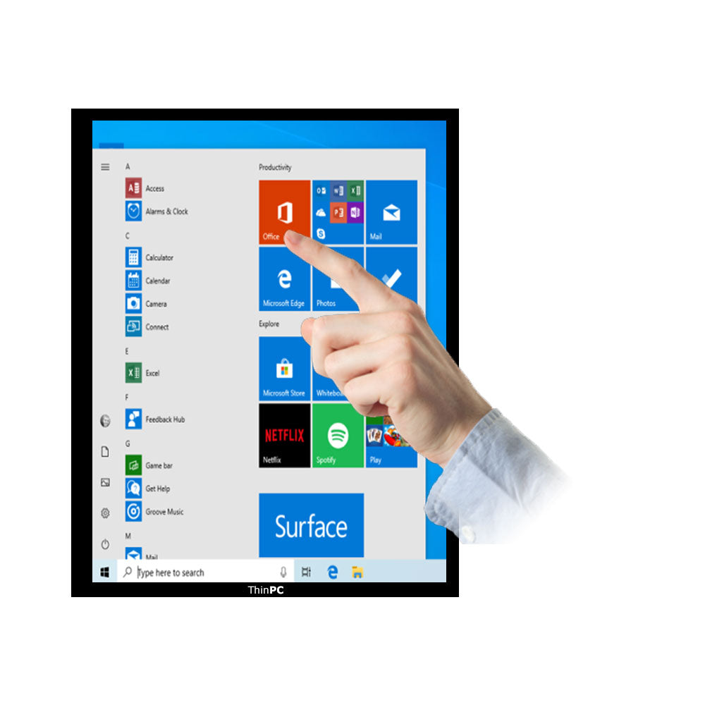 15.6" Capacitive Multi Touch Screen Monitor – ThinPC